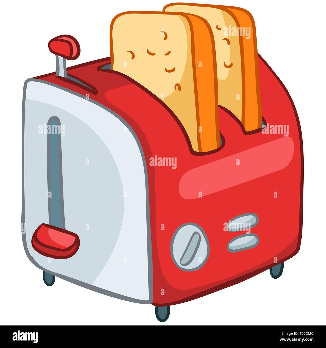 Cartoon toaster hi-res stock photography and images - Alamy