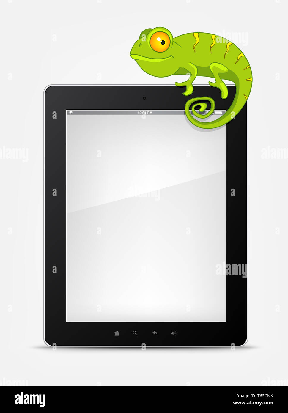 Set of Tablet PC Stock Photo - Alamy