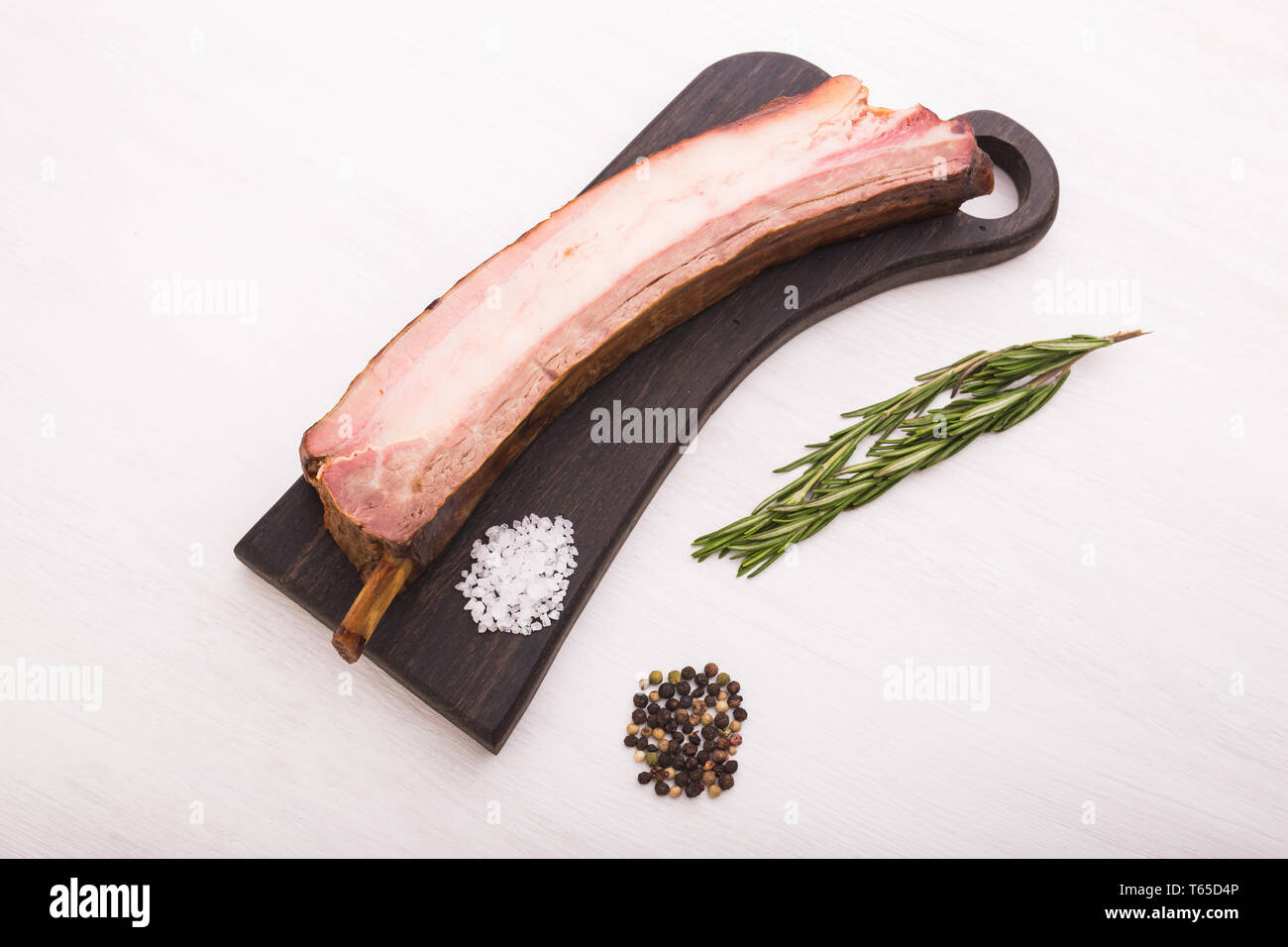 Food, cuisine and horsemeat concept - Close up of delicious horse meat ...