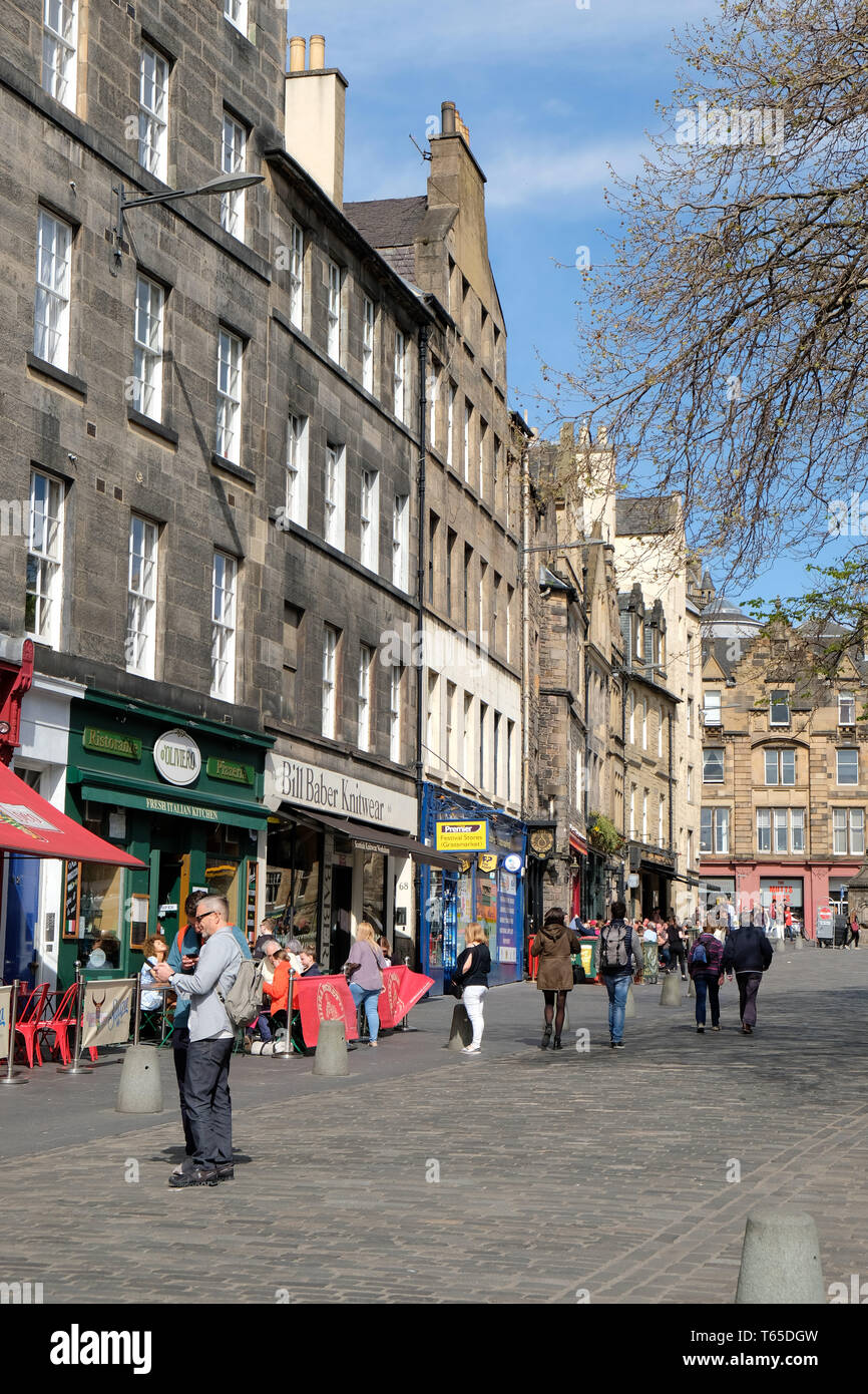 Old edinburgh map hi-res stock photography and images - Alamy
