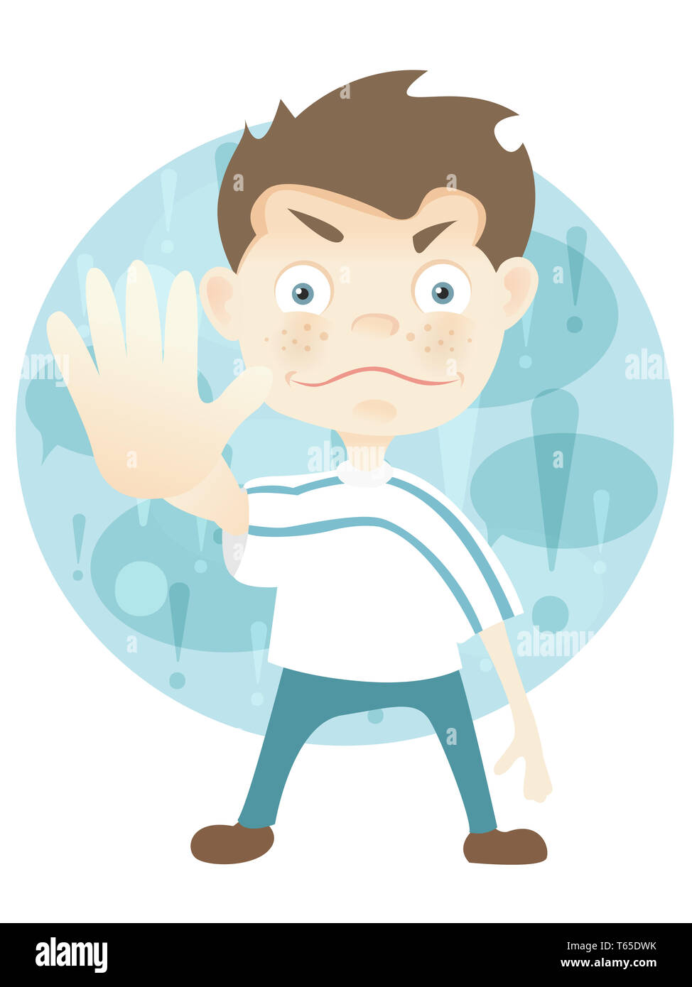 Cute warning hi-res stock photography and images - Alamy