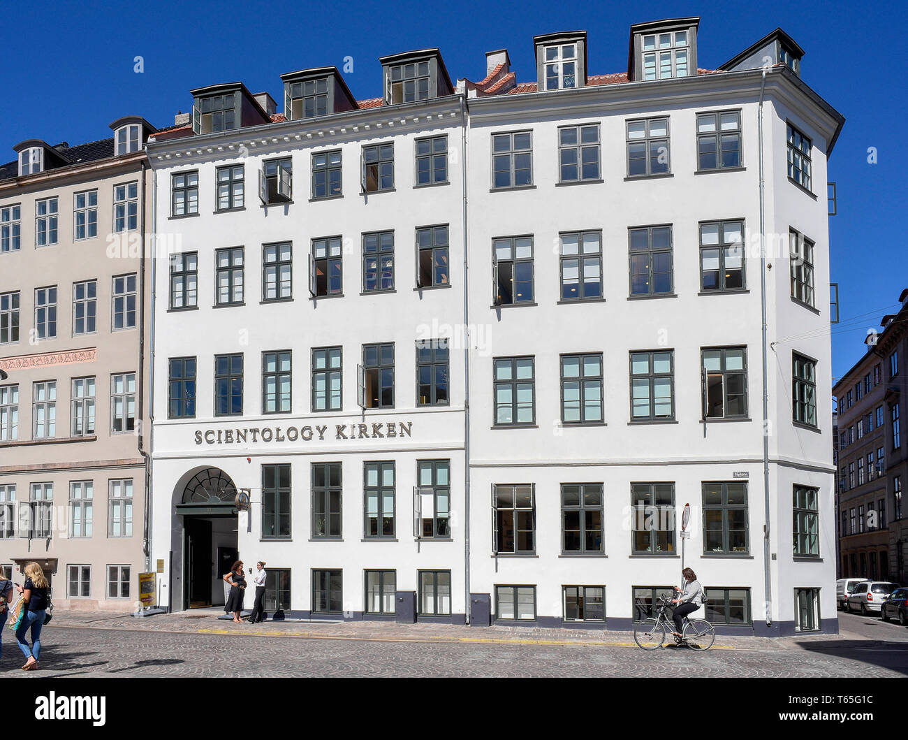 The Scientology building in Copenhagen. Denmark 07/06/2018 Photo Fabio ...