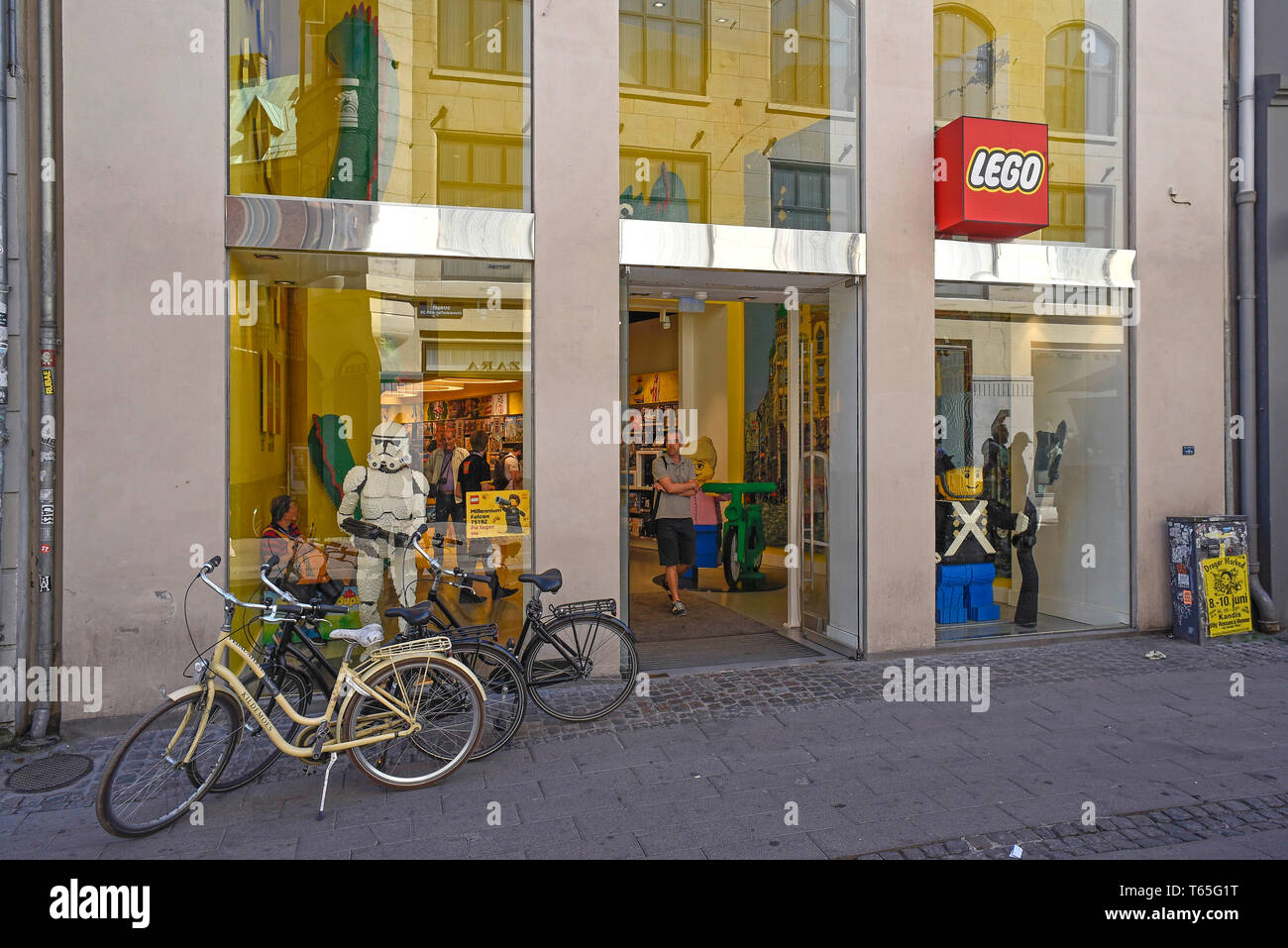Denmark, Copenhagen, The Lego Store 07/06/2018 Photo Fabio Mazzarella ...