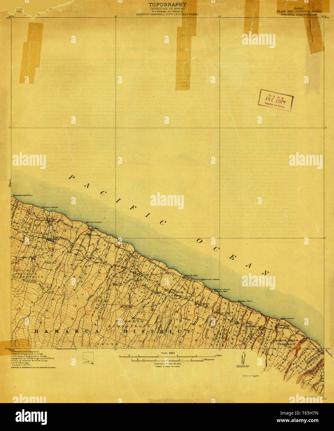 Topographic map hi hi-res stock photography and images - Alamy