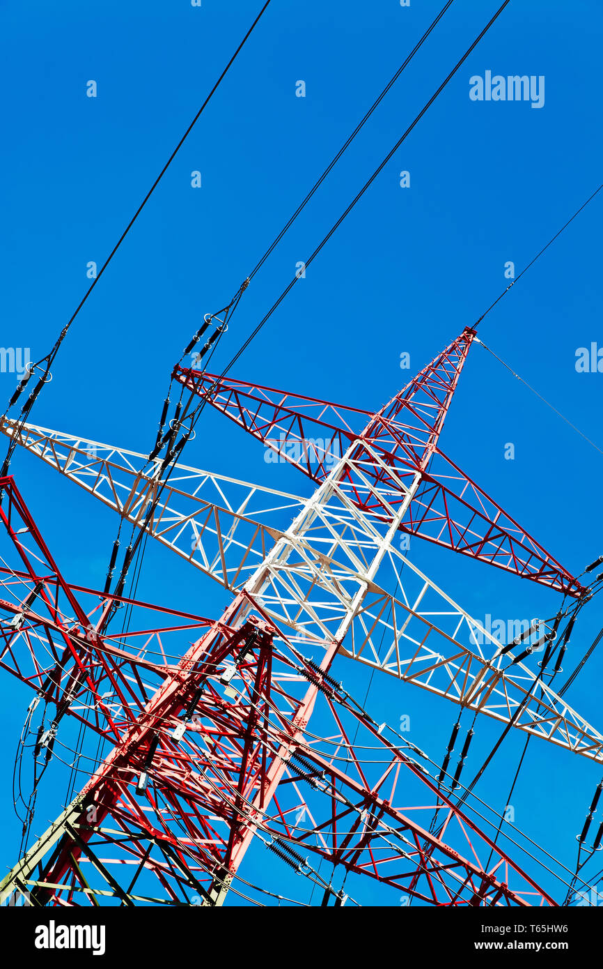 power pole symbol photo Stock Photo - Alamy