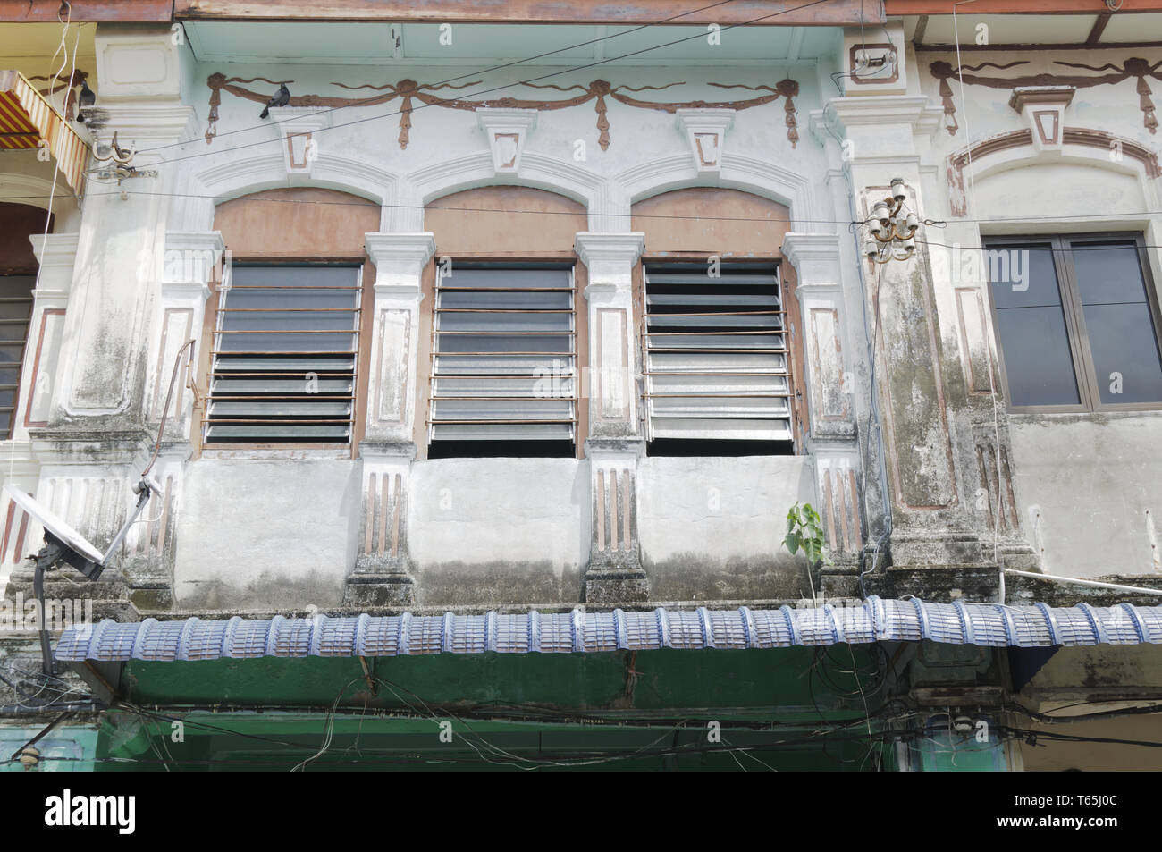Old house facade Stock Photo - Alamy