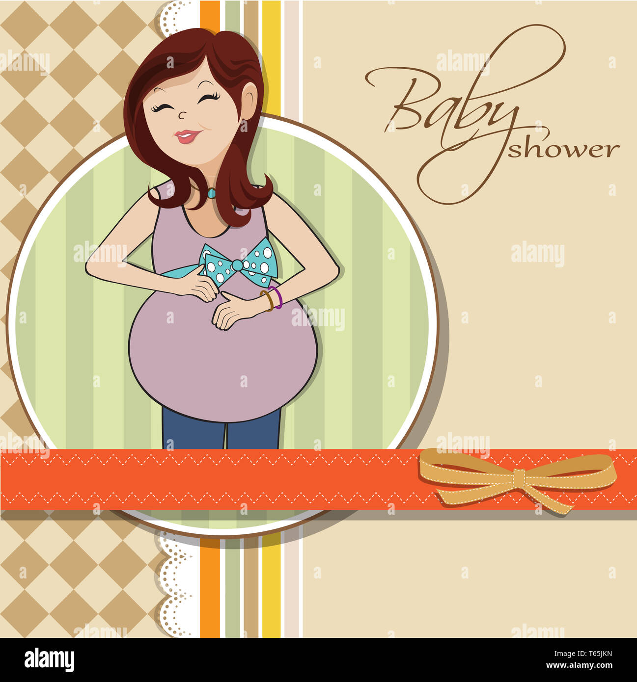 Happy baby shower hi-res stock photography and images - Alamy