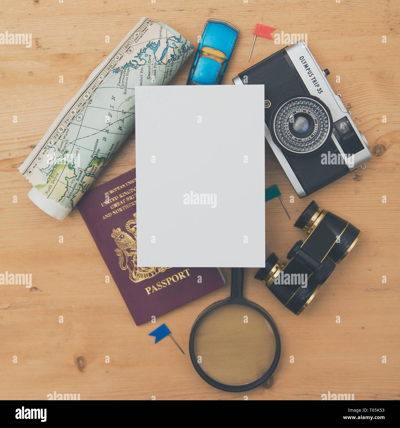 Road trip travel planning background Stock Photo - Alamy