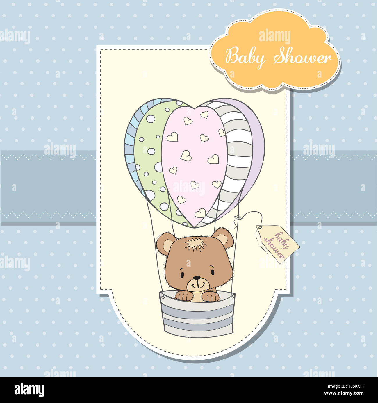 new baby boy announcement card Stock Photo - Alamy