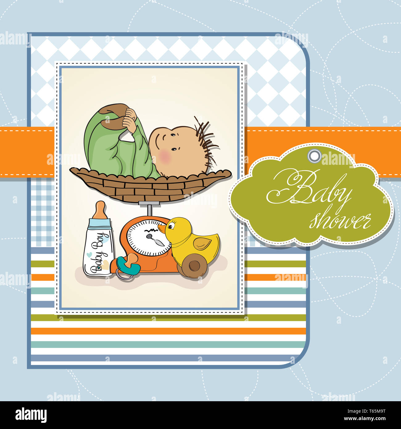 Baby on scale hi-res stock photography and images - Alamy