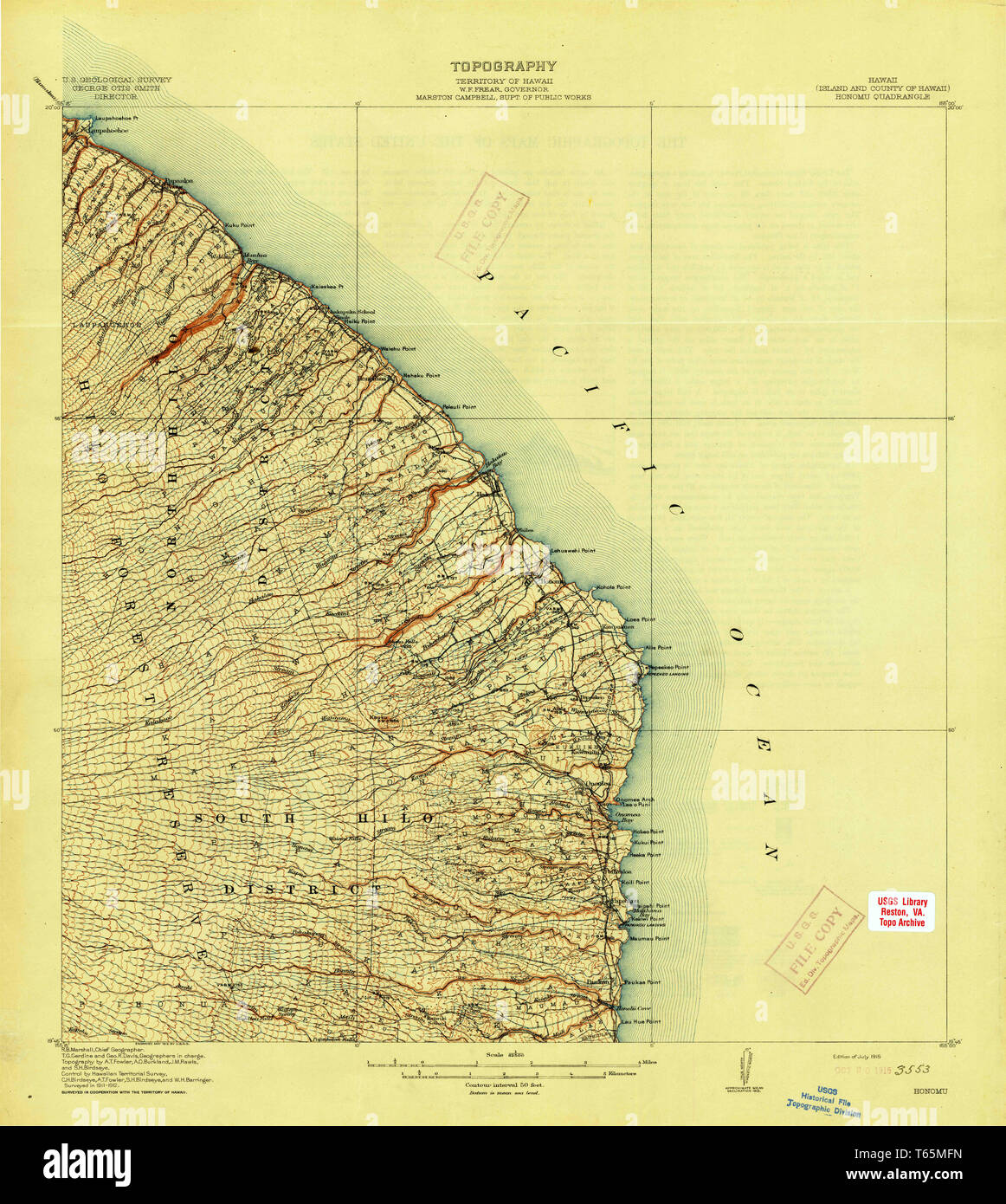 Topographic map hi hi-res stock photography and images - Alamy
