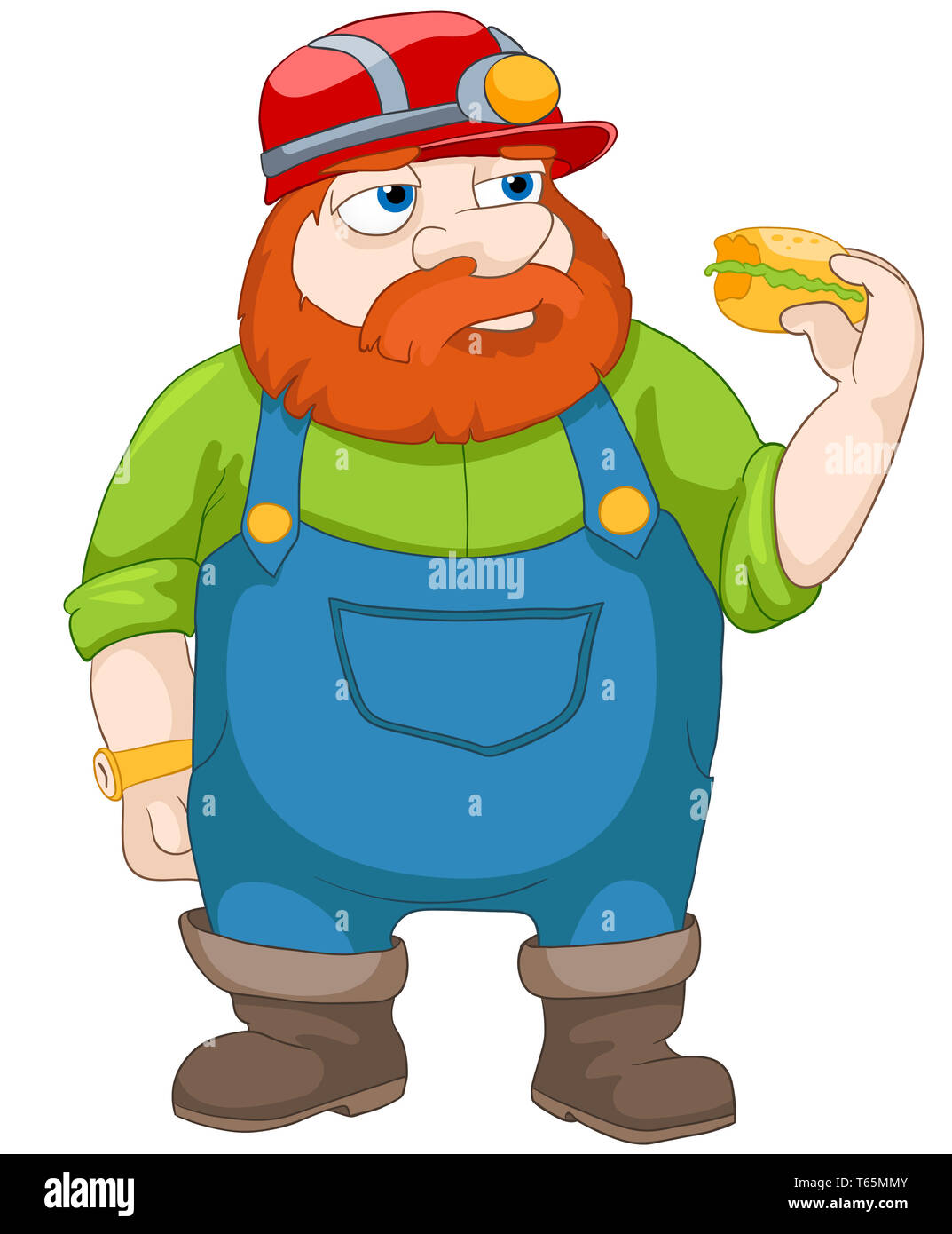 Cheerful Chubby Men Stock Photo - Alamy