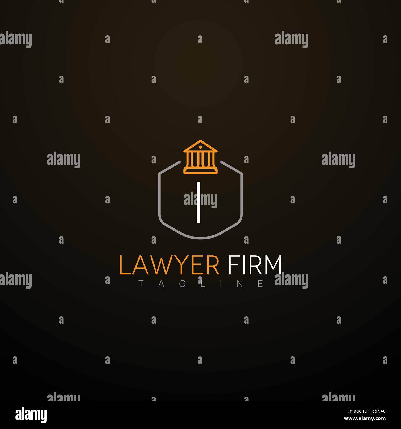 I LOGO LETTER MODERN Stock Vector Image & Art - Alamy