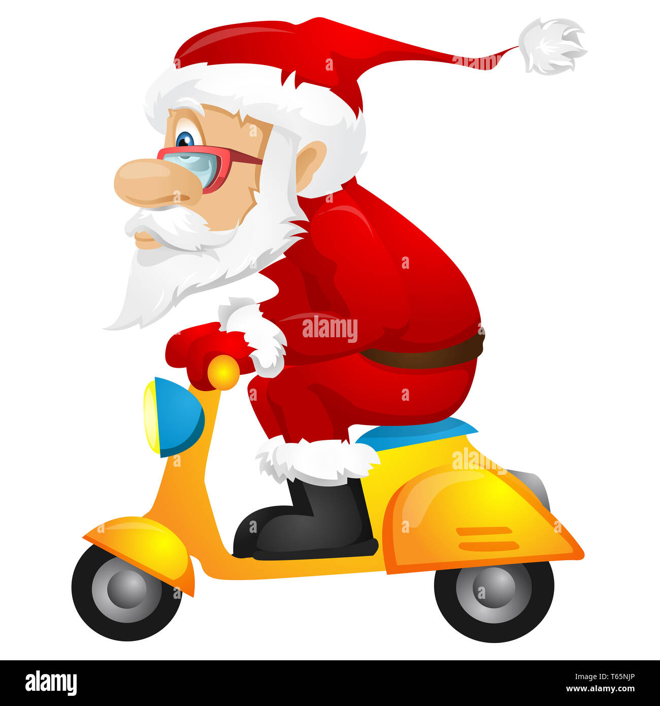 Old fashioned santa illustration hi-res stock photography and images ...