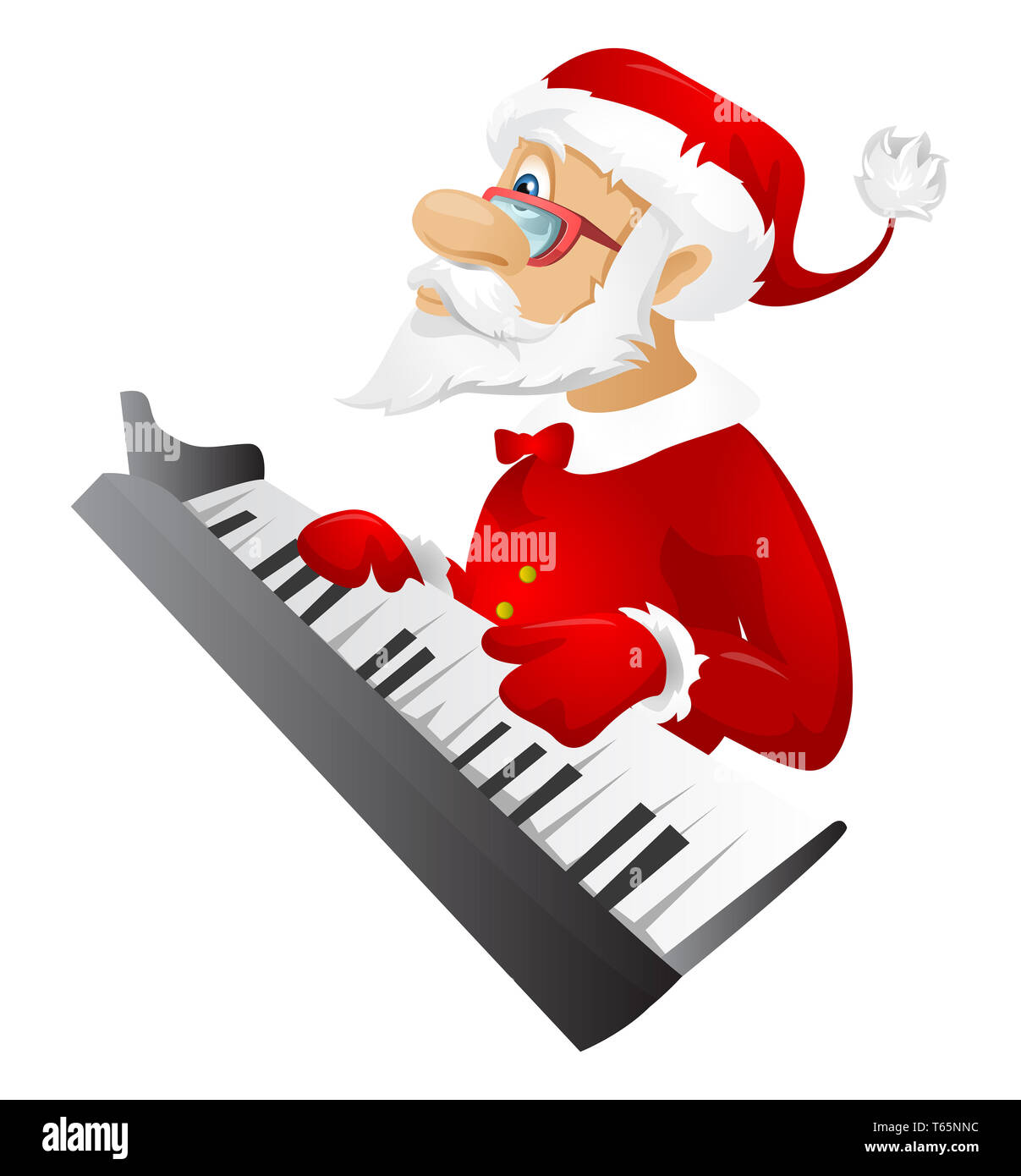 Santa claus traditional Cut Out Stock Images & Pictures - Alamy