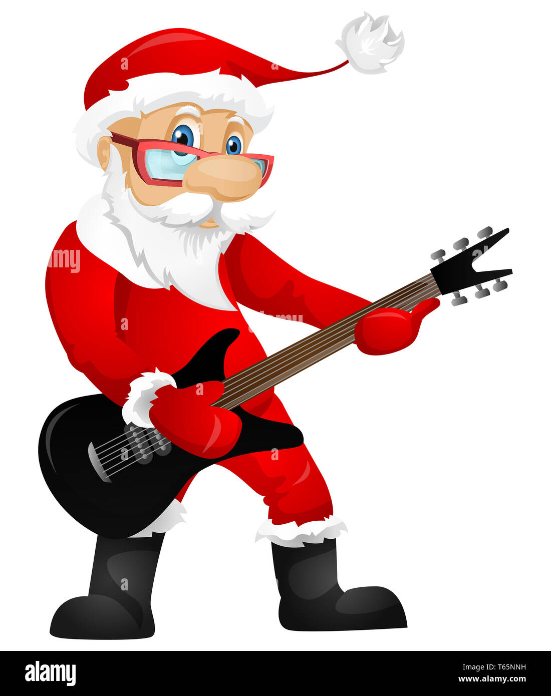 Punk santa claus hi-res stock photography and images - Alamy