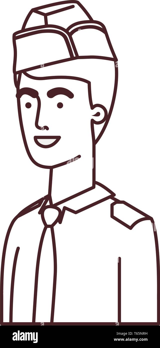 man soldier of war avatar character Stock Vector Image & Art - Alamy