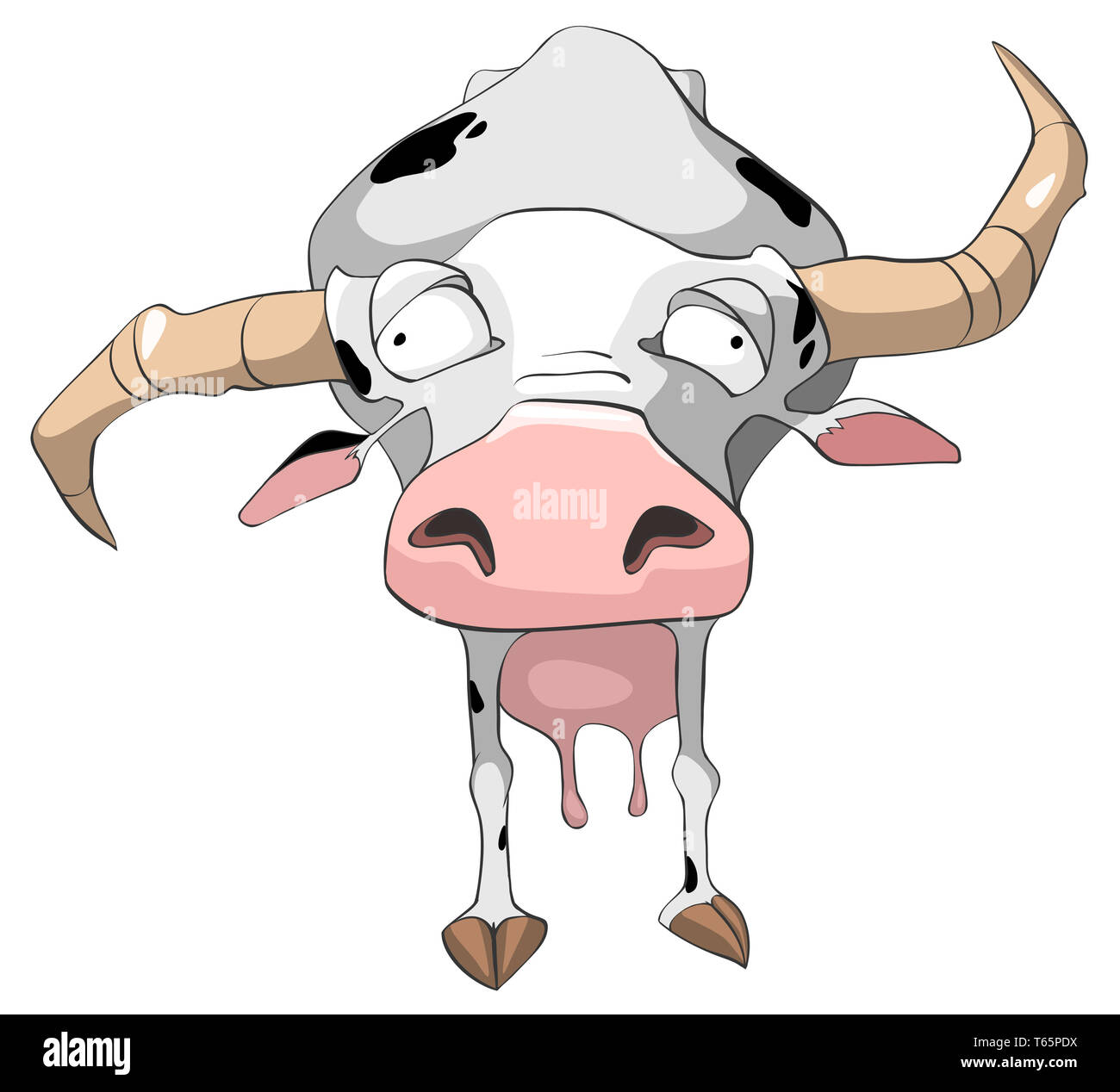 Character cow hi-res stock photography and images - Alamy