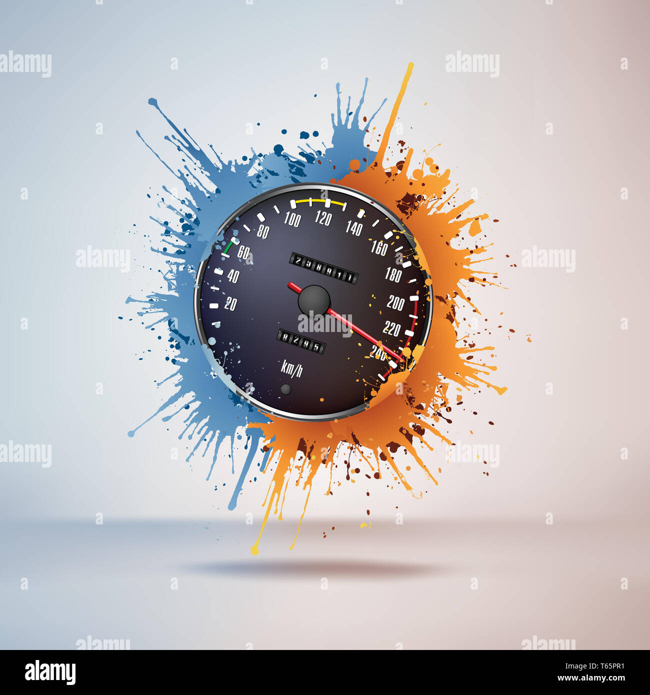 Speedmeter hi-res stock photography and images - Alamy