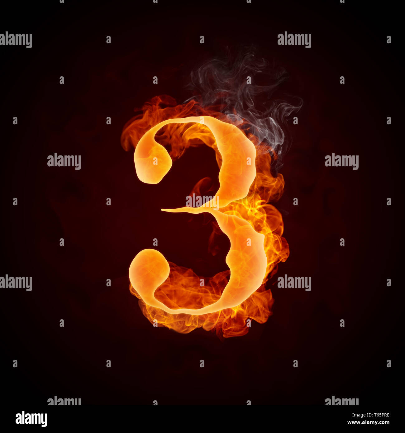 Fire Letters A-Z Stock Photo - Alamy