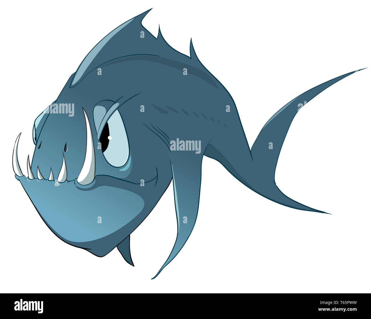 Cartoon Character Fish High Resolution Stock Photography and Images - Alamy
