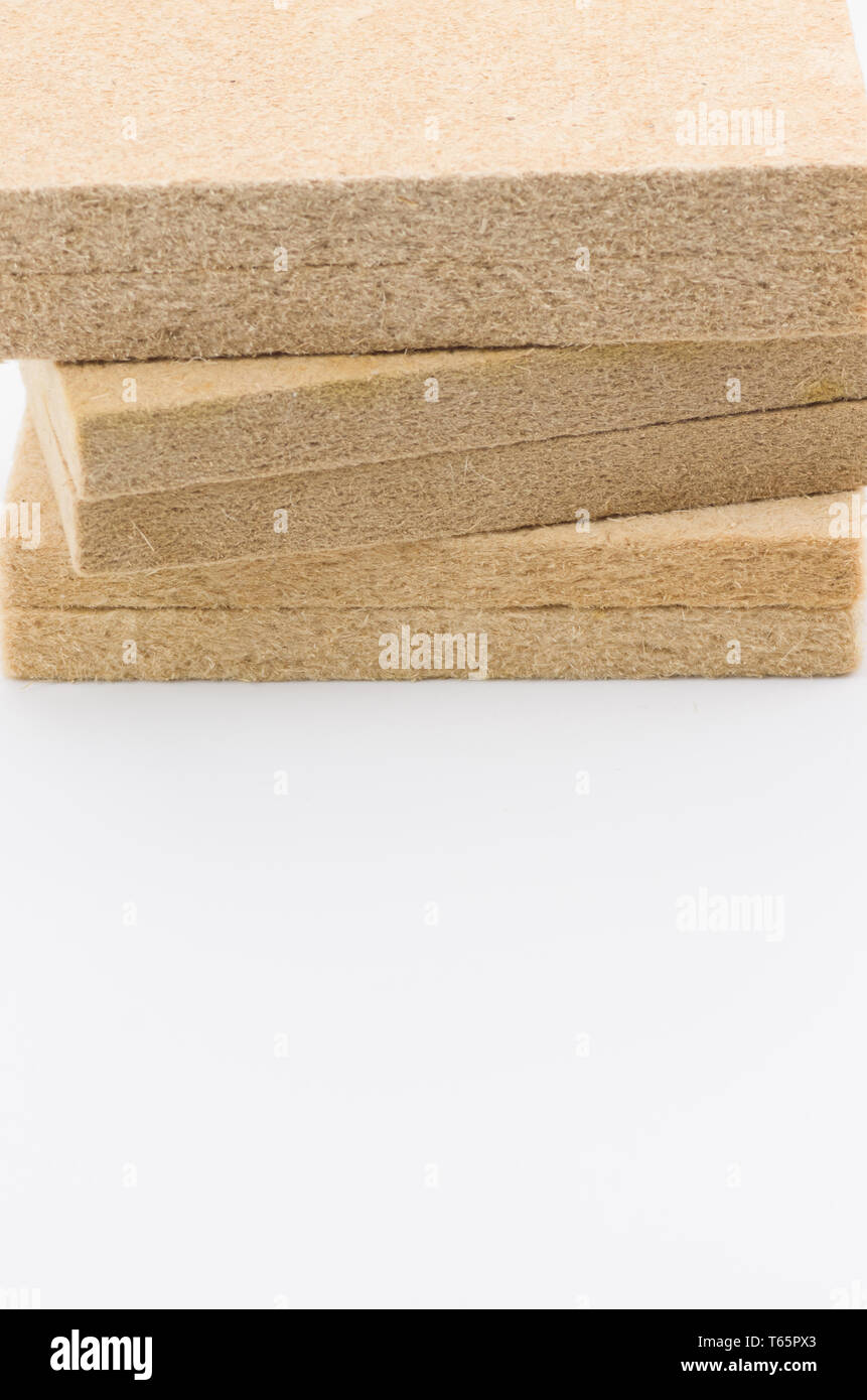 natural fibers wall insulating materials - hemp fiber panel Stock Photo ...