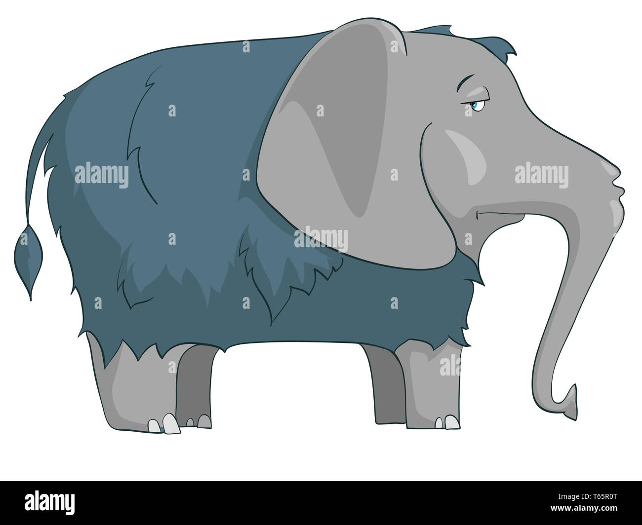 Cartoon Character Elephant Stock Photo - Alamy