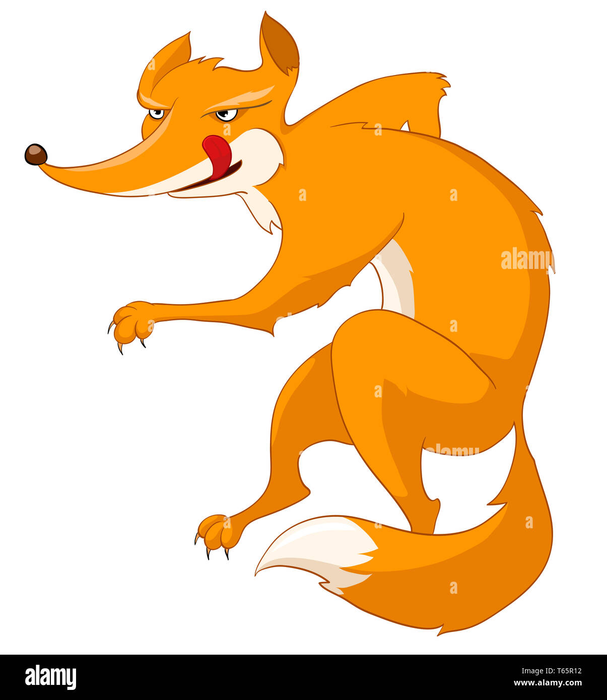 Cartoon Character Fox High Resolution Stock Photography and Images - Alamy