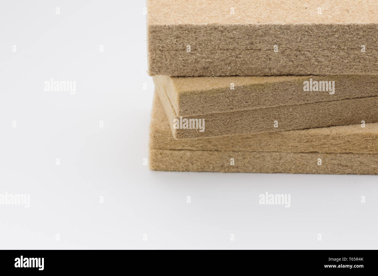 natural fibers wall insulating materials - hemp fiber panel Stock Photo ...