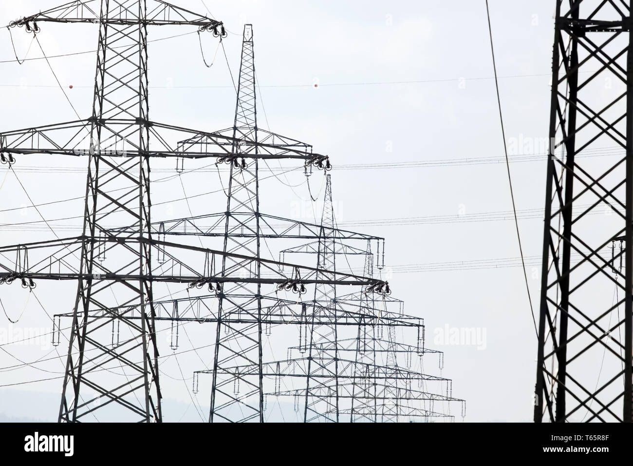 power pole symbol photo Stock Photo - Alamy
