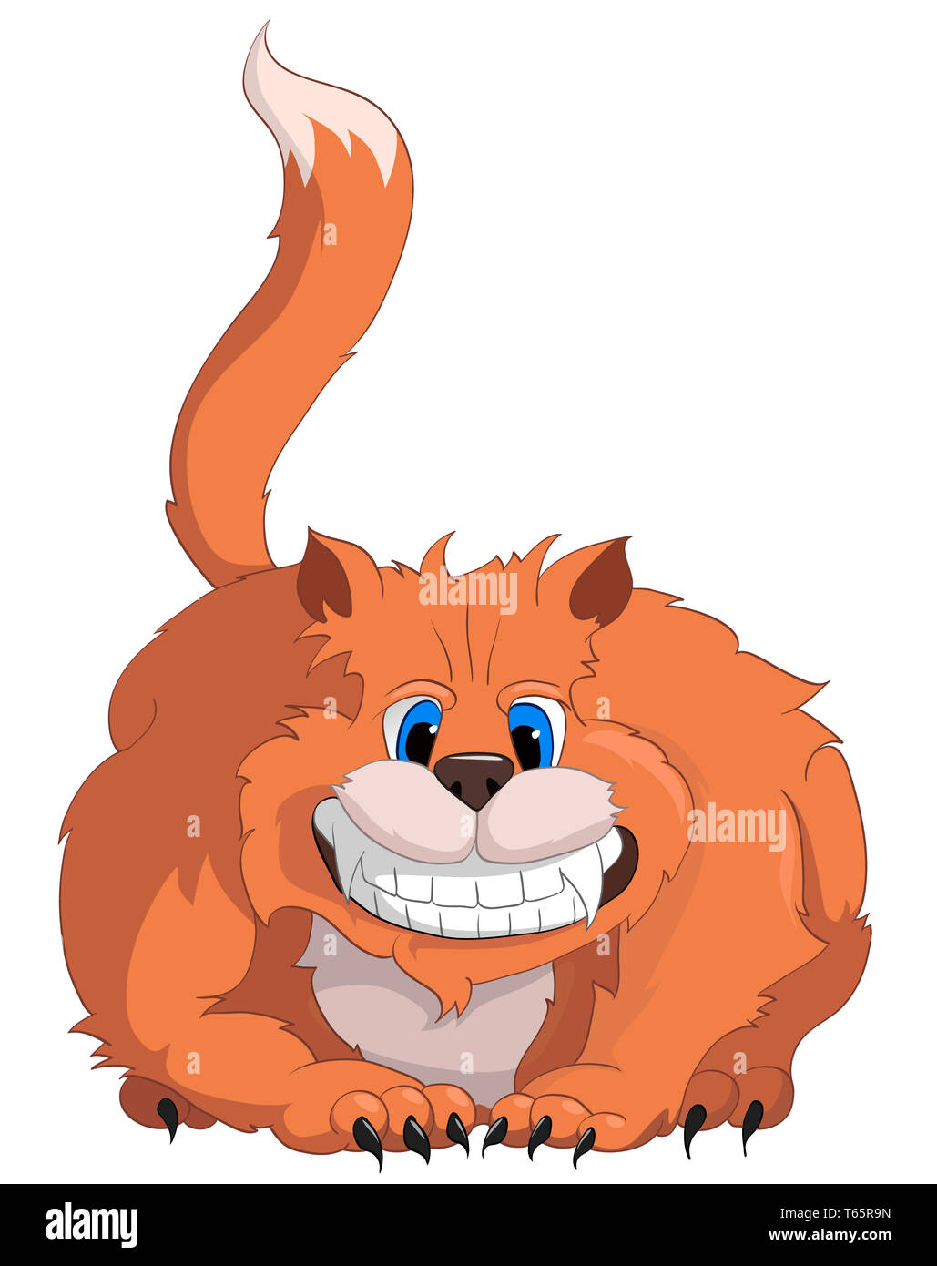 Cartoon Character Cat Stock Photo - Alamy