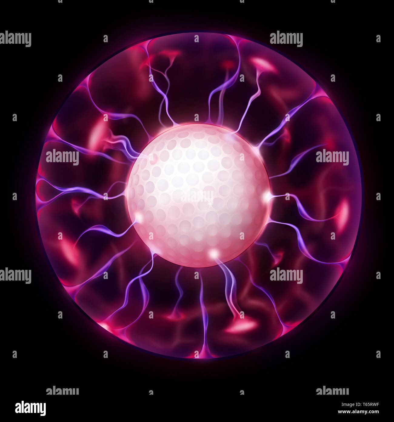 Magic Golf Ball Stock Photo - Alamy