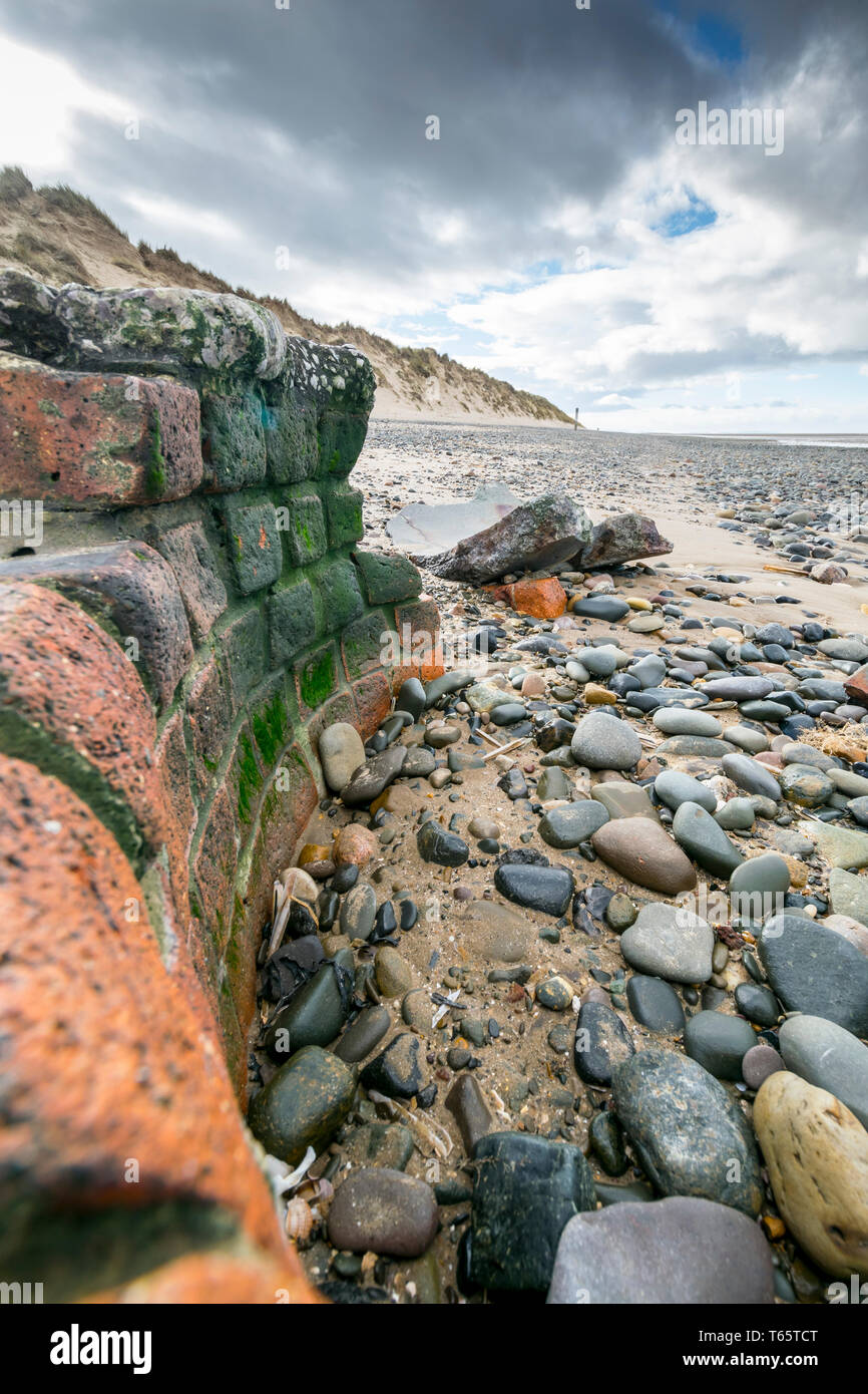 Bricks on beach hi-res stock photography and images - Alamy