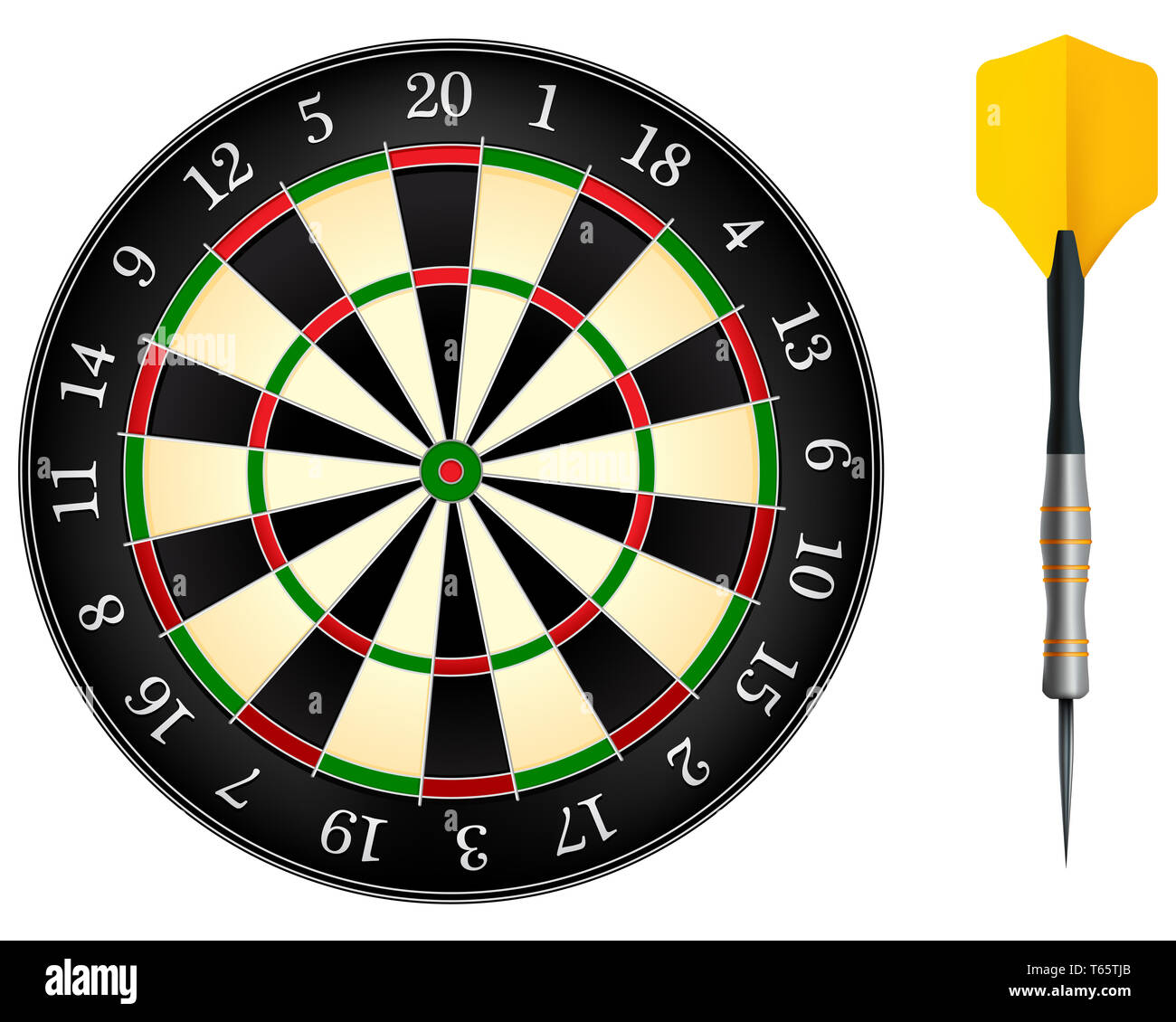 Darts symbol hi-res stock photography and images - Alamy