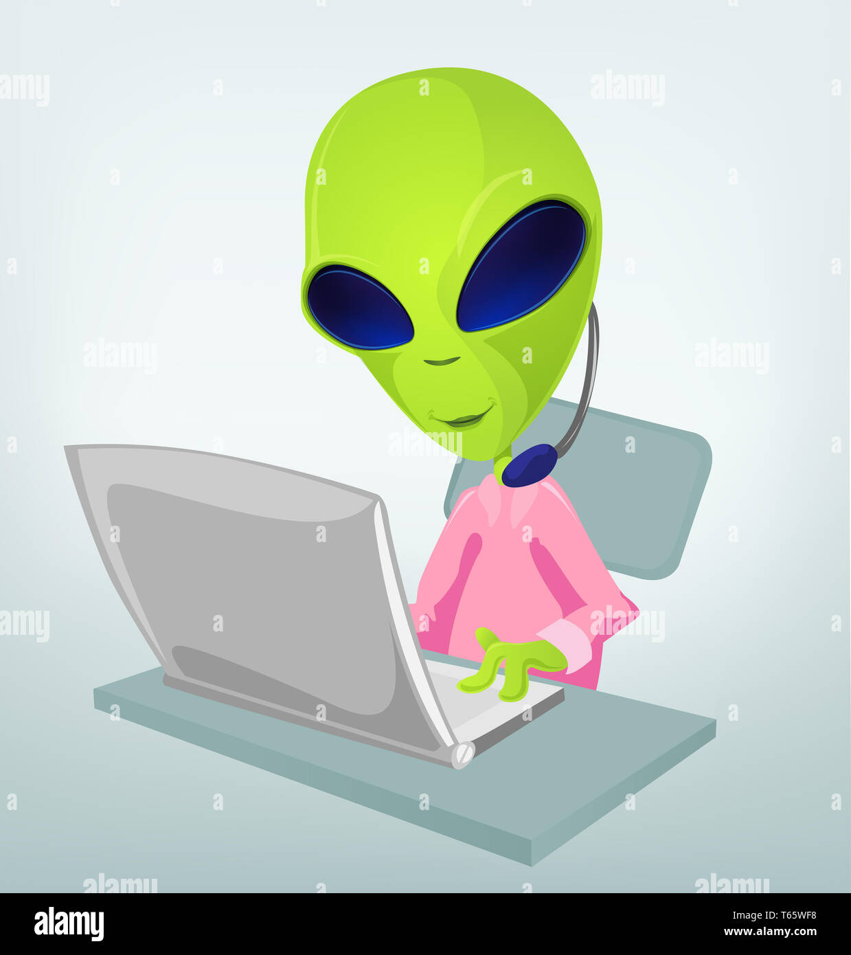 Alien grey hi-res stock photography and images - Alamy