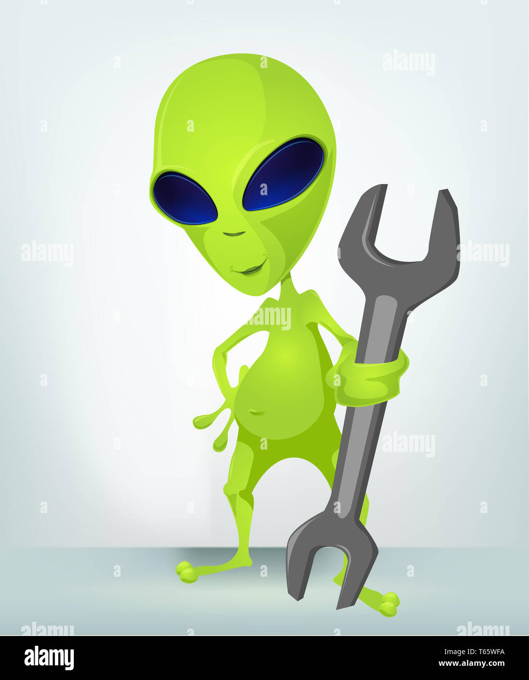 Alien worker hi-res stock photography and images - Alamy
