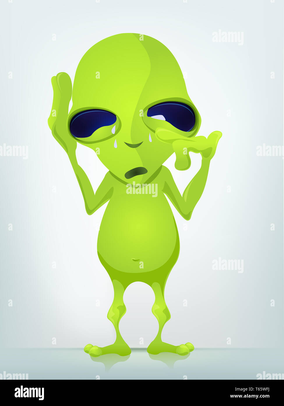 Crying alien hi-res stock photography and images - Alamy