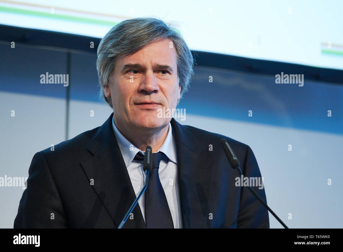 Stéphane Le Foll greeting the 50th Anniversary of Stock Photo - Alamy