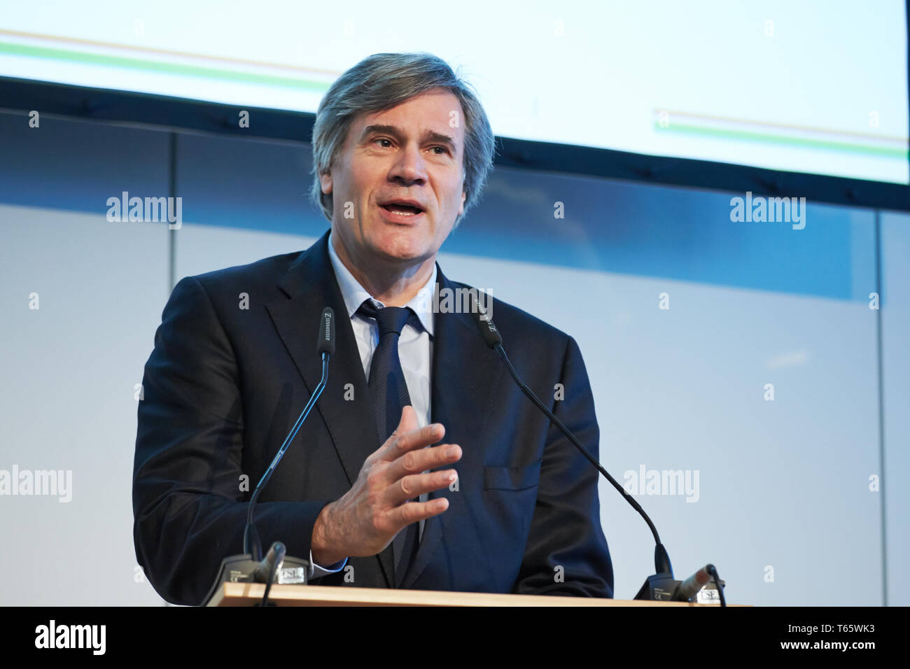 Stéphane Le Foll greeting the 50th Anniversary of Stock Photo - Alamy