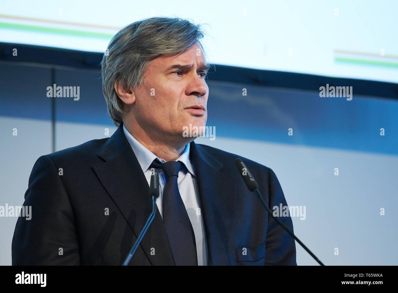 Stéphane Le Foll greeting the 50th Anniversary of Stock Photo - Alamy
