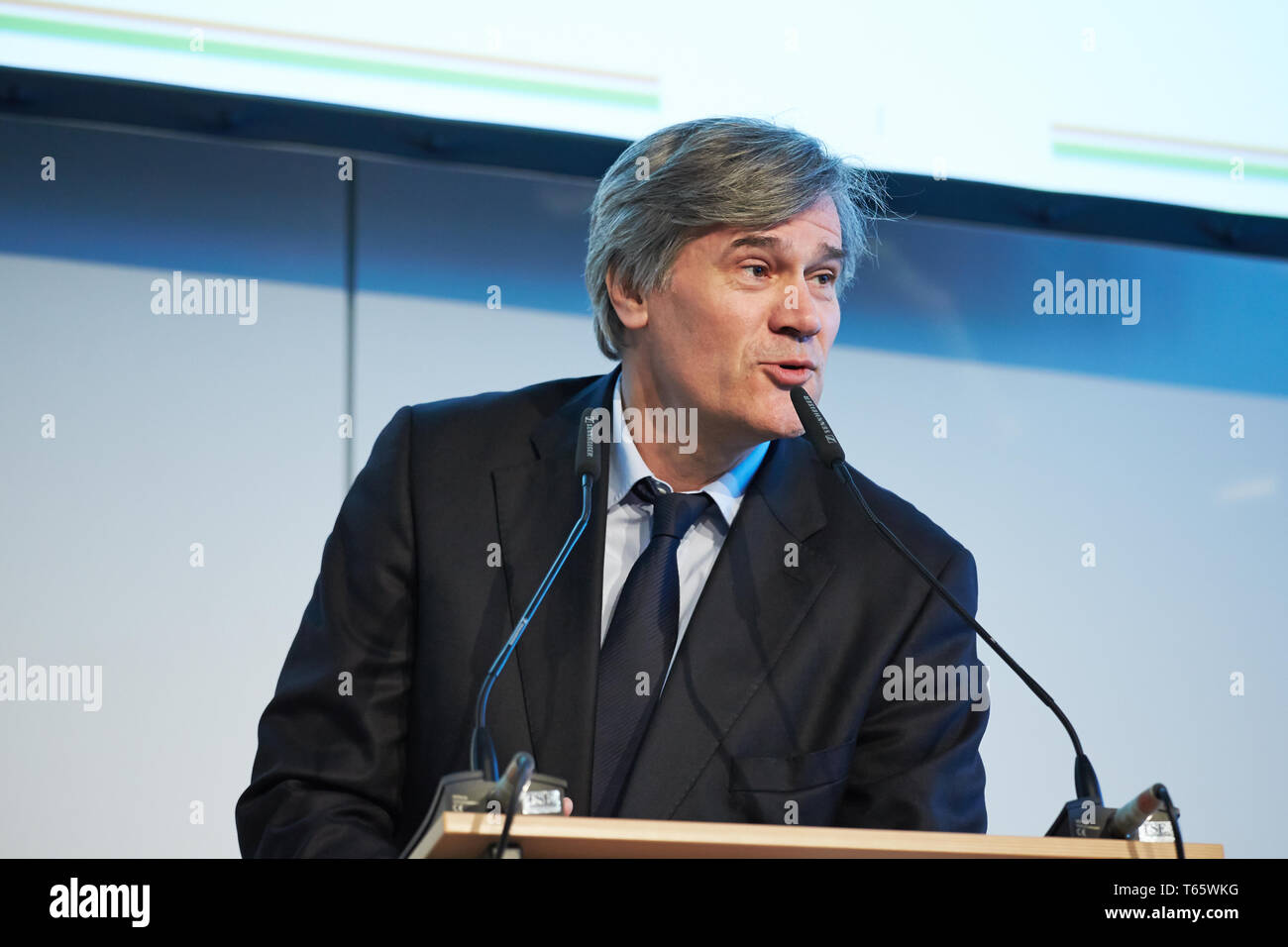 Stéphane Le Foll greeting the 50th Anniversary of Stock Photo - Alamy