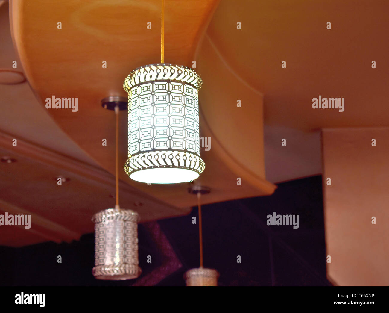 Lamp inside a house hi-res stock photography and images - Alamy