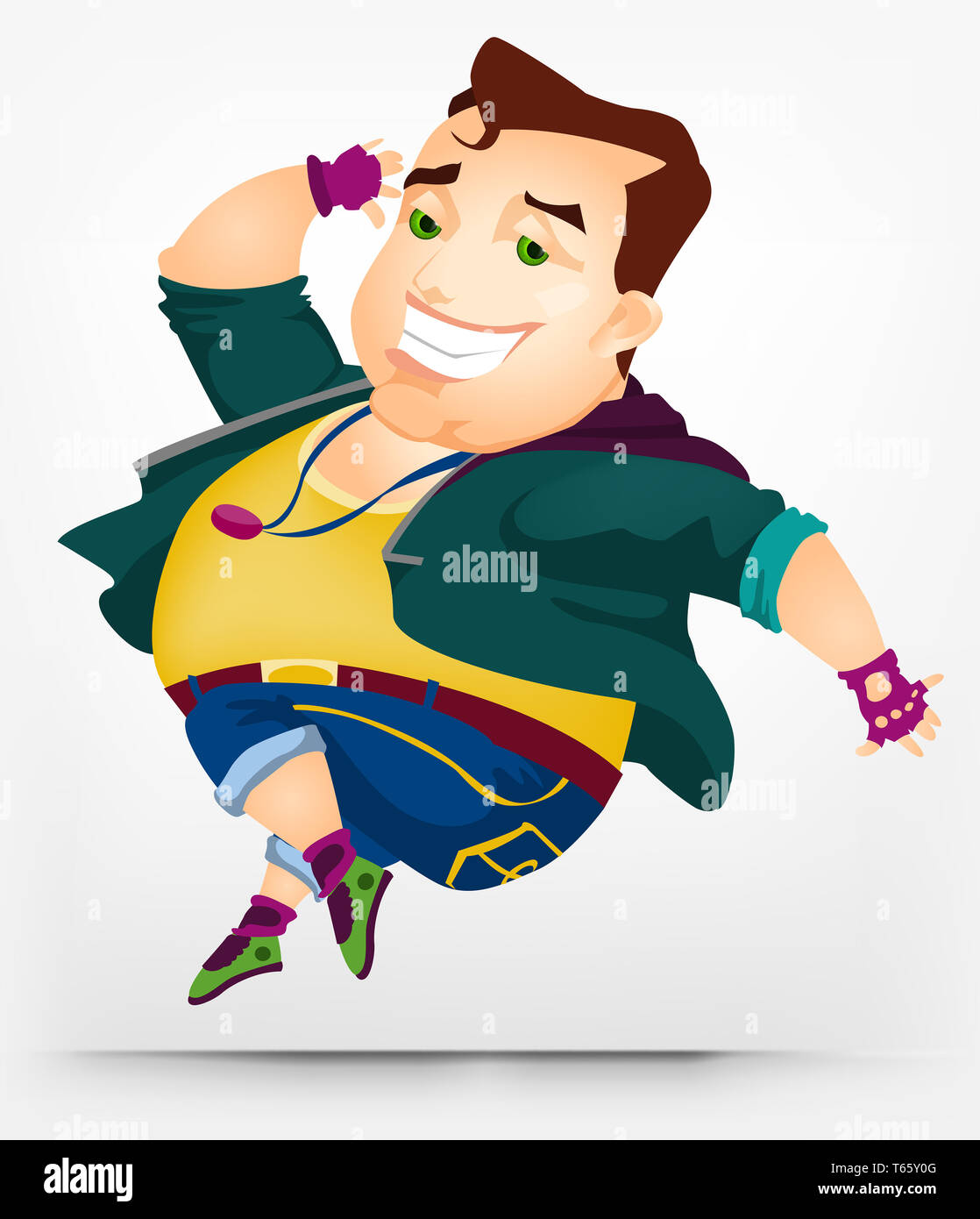 Fat men dancing hi-res stock photography and images - Alamy
