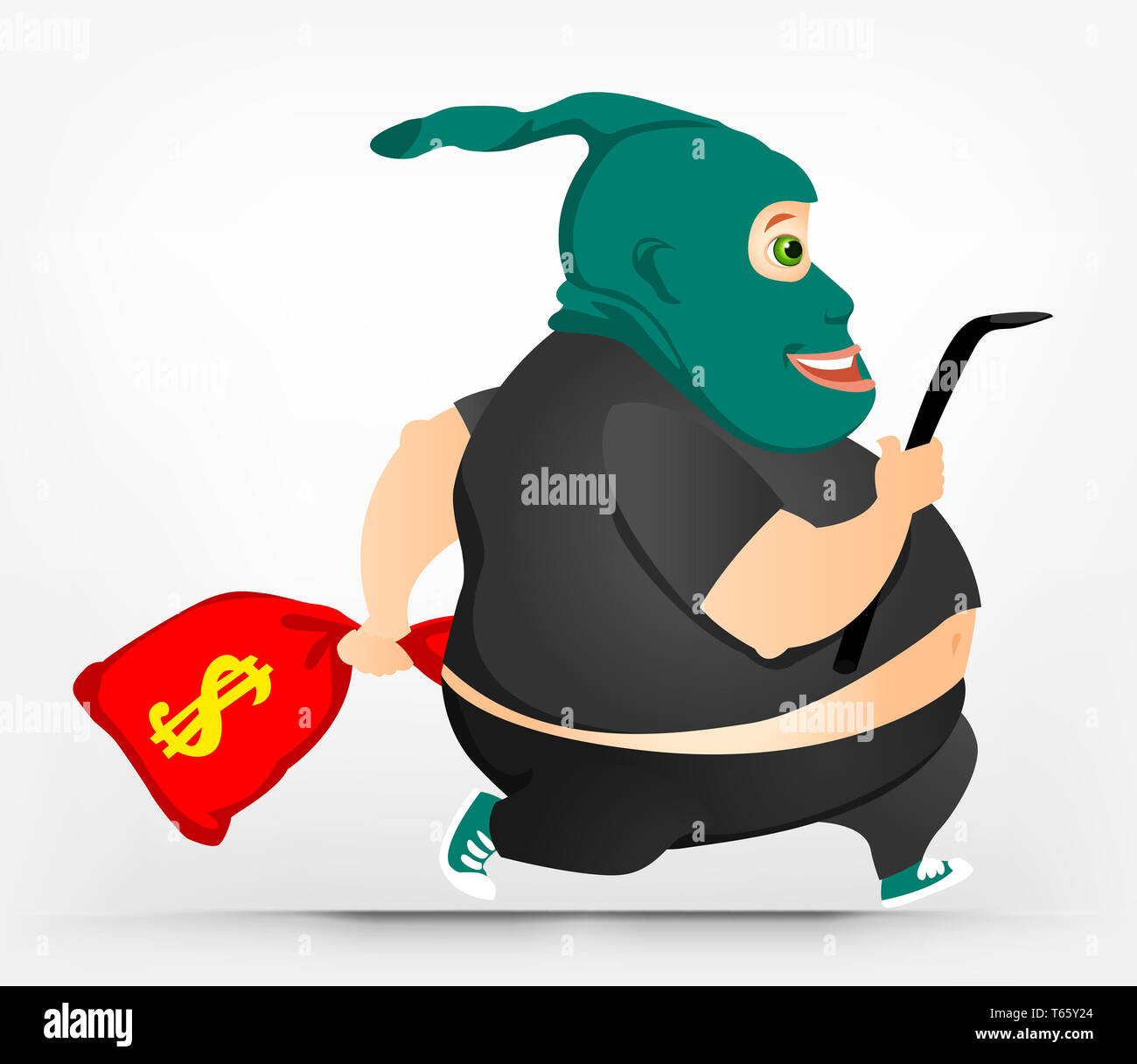 Overweight cartoon hi-res stock photography and images - Alamy