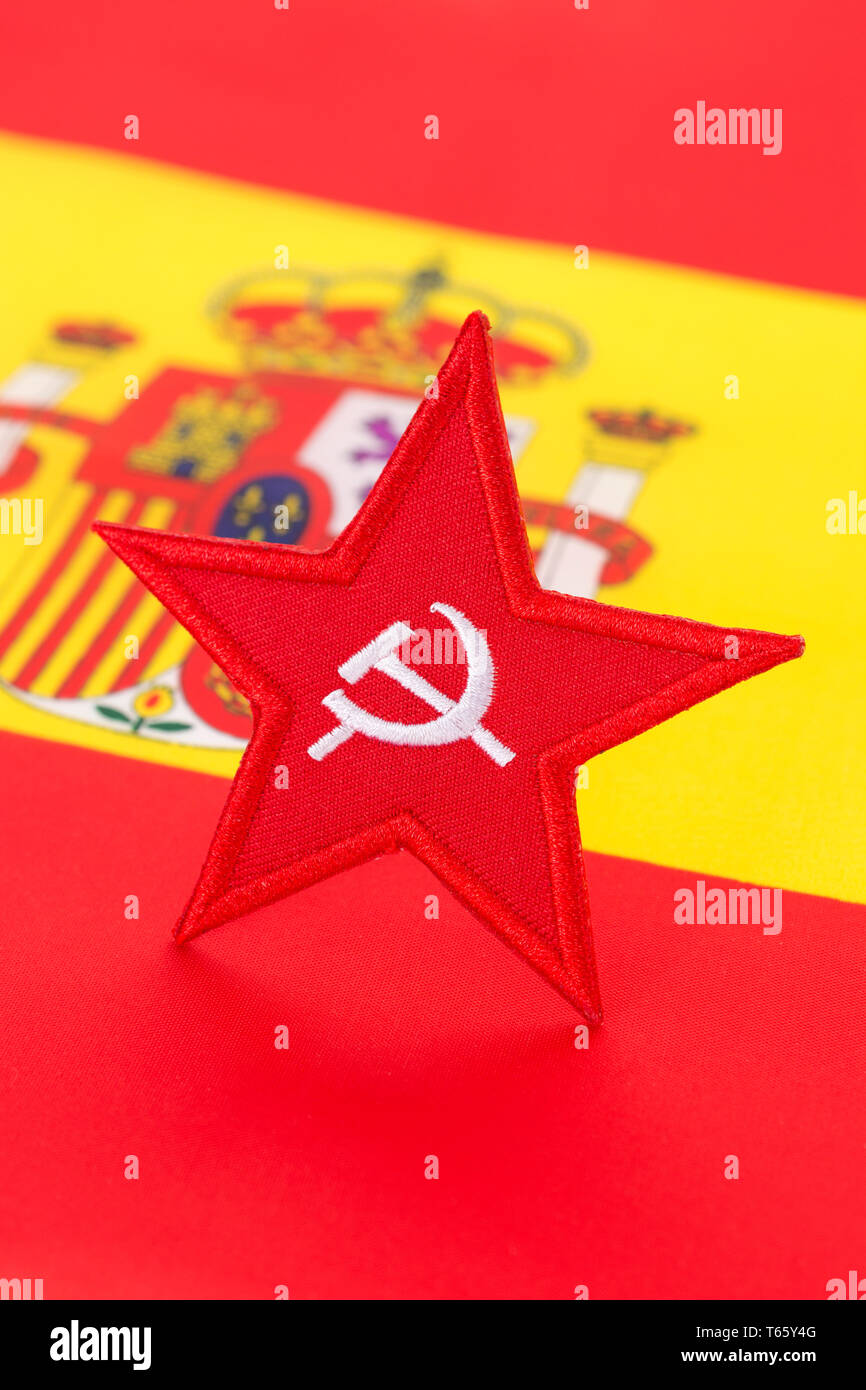 Bandera de spania hi-res stock photography and images - Alamy