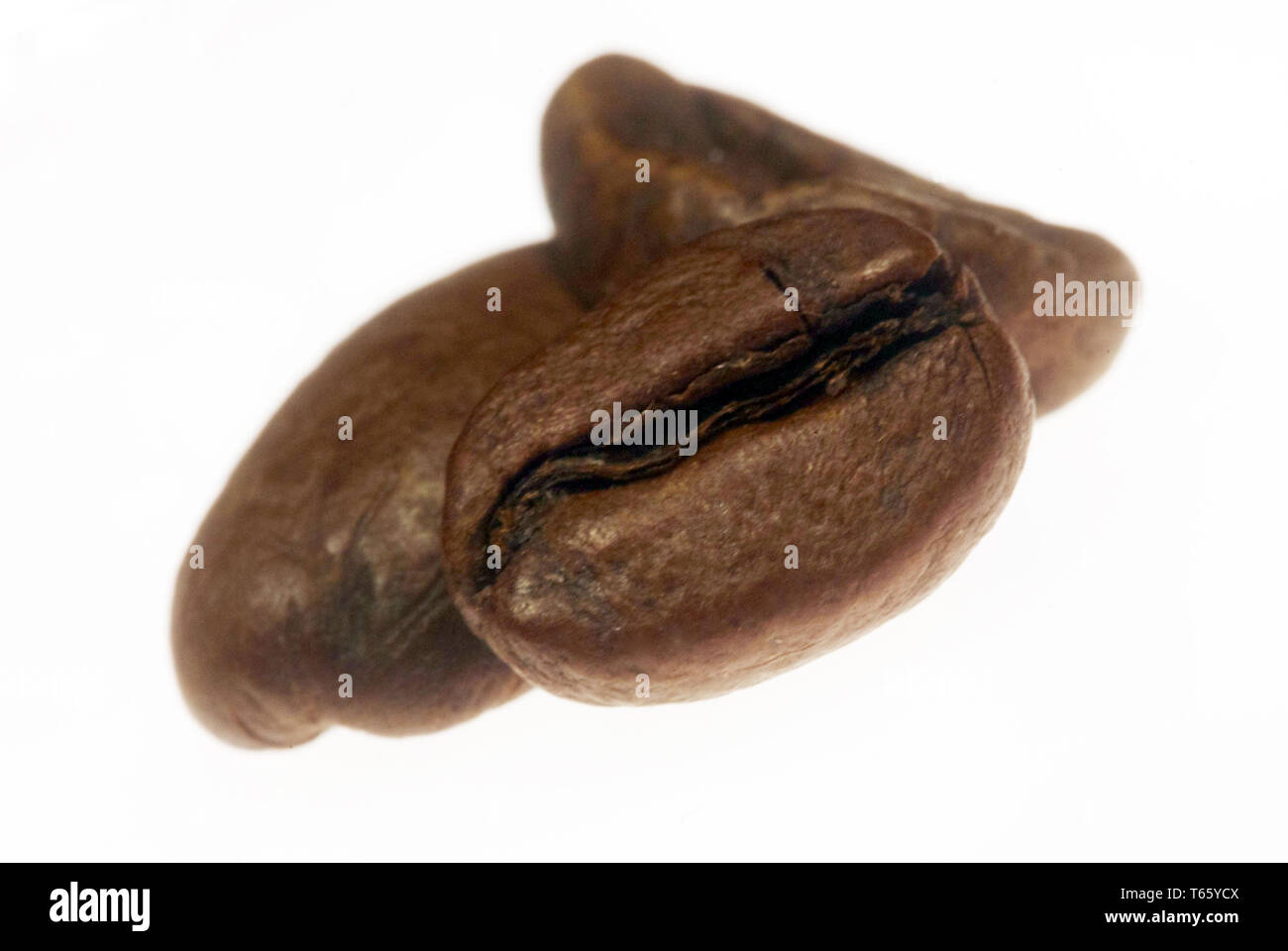 Coffee beans detail Cut Out Stock Images & Pictures - Alamy
