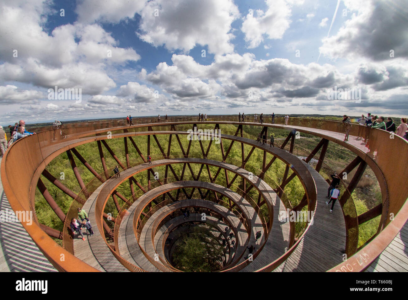 Denmark forest tower hi-res stock photography and images - Alamy