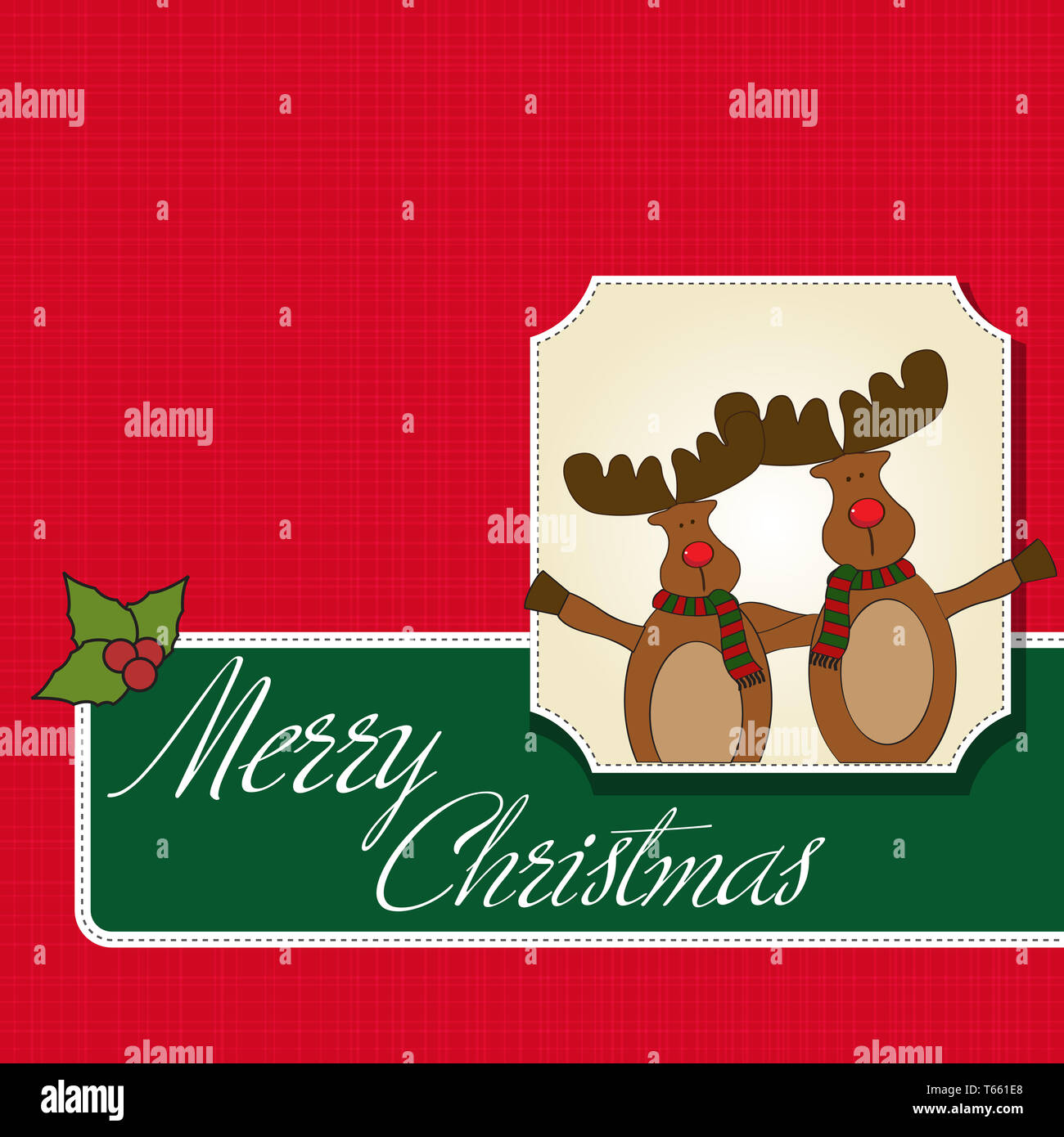 Reindeer artwork hi-res stock photography and images - Alamy