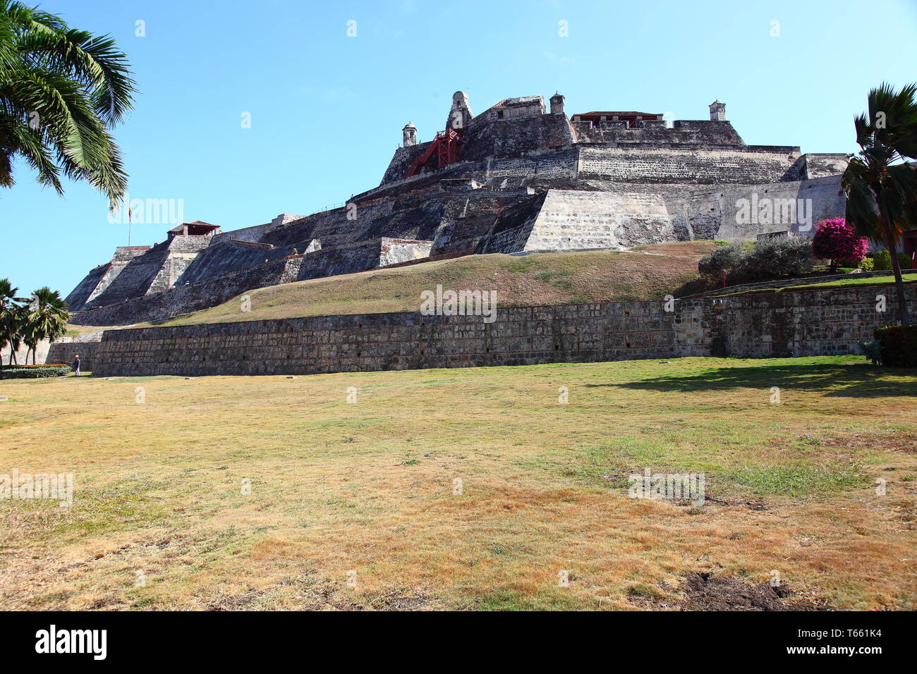 Castle of San Felipe de Barajas, built by Spanish in 1657 and re ...