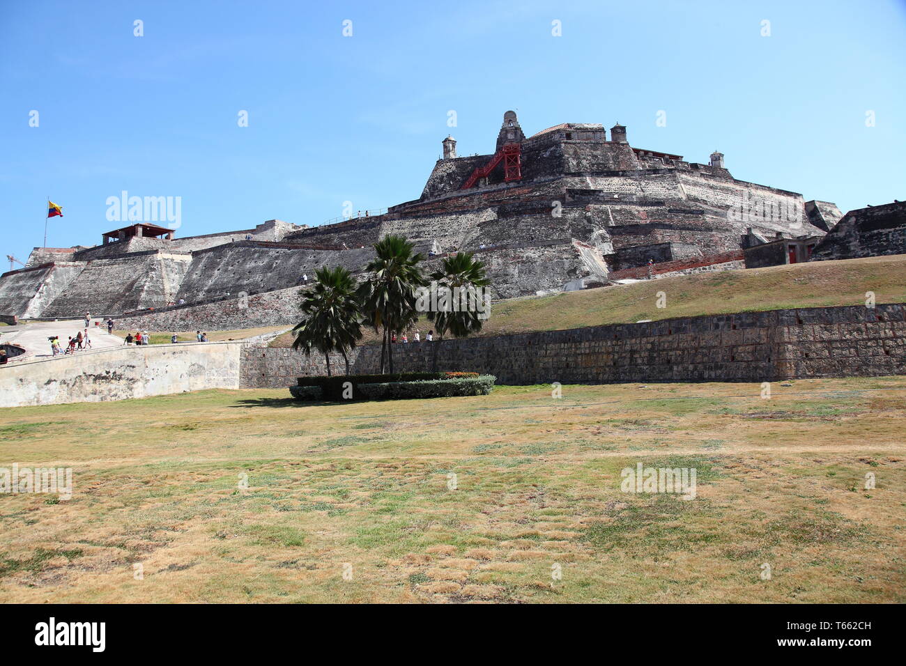 Castle of San Felipe de Barajas, built by Spanish in 1657 and re ...